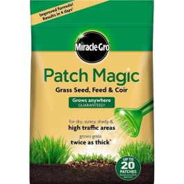 Miracle-Gro Patch Magic Grass Seed & Feed Coir 1.5kg - Grow Anywhere ...