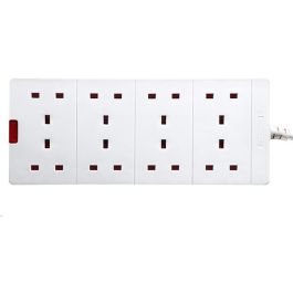 Masterplug 8 Socket Extension Lead 2m | Zapee UK