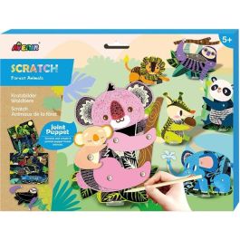 Avenir Scratch & Create Jointed Puppet Forest Animals Craft | Mixed ...