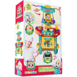Cocomelon Deluxe Kitchen 18 Piece Play Set Pretend Cooking Educational ...