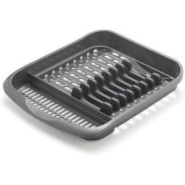 Addis Plate Dish Draining Rack - Metallic Grey